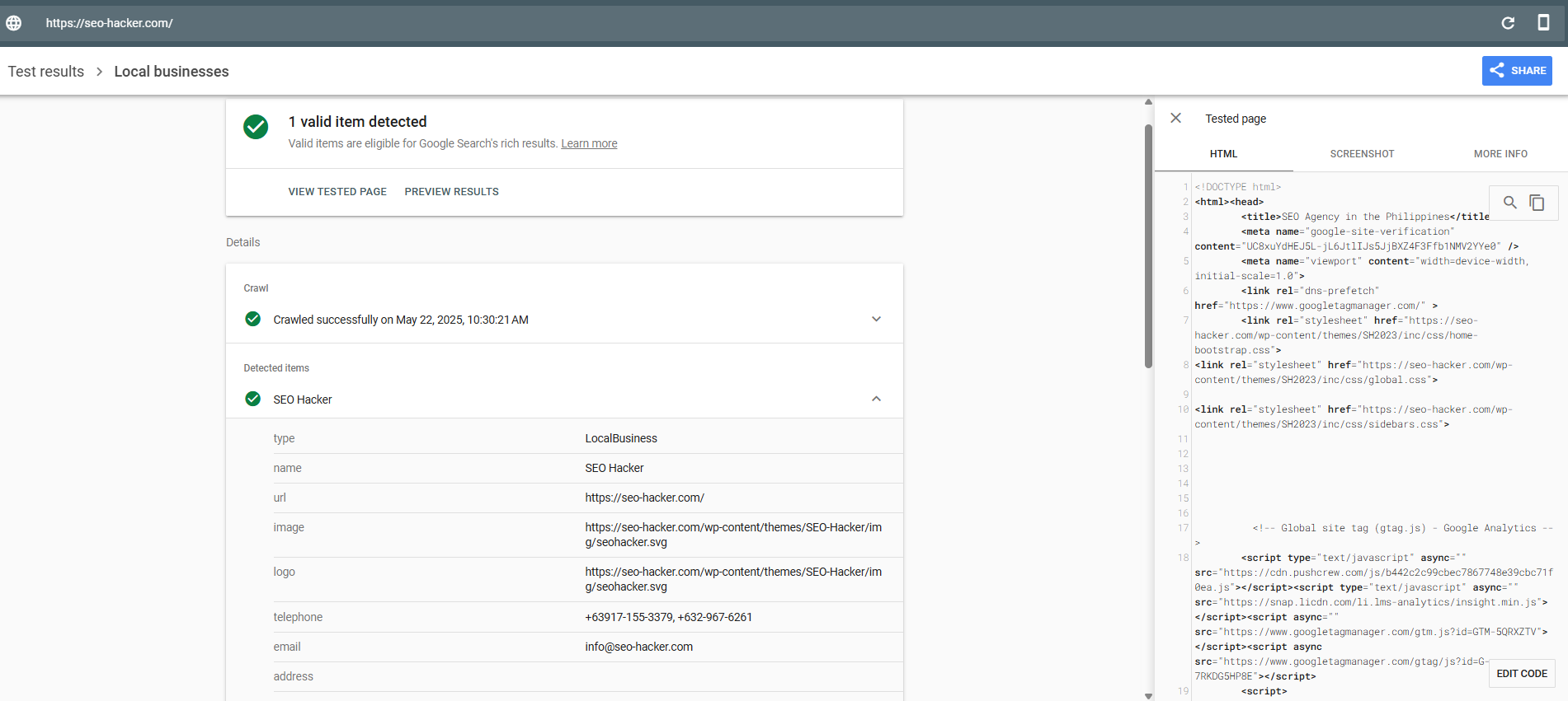 A Step-by-Step Guide to Adding LocalBusiness Schema Markup - Content Krush